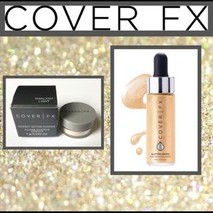 COVER FX | Makeup | Nib Cover Fx Glitter Drops Setting Powder | Poshmark